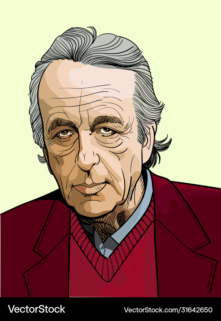 Louis althusser Royalty Free Vector Image - VectorStock