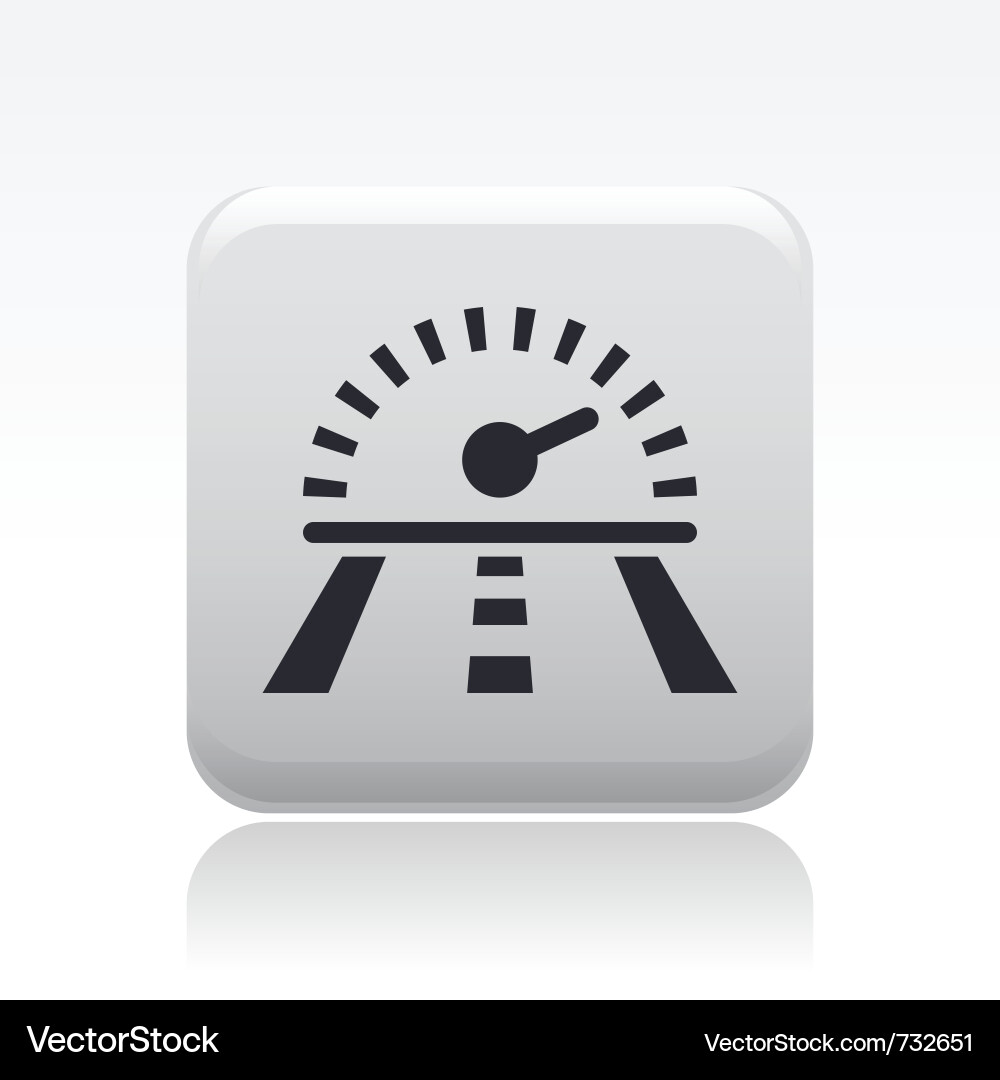 Race Speed Icon - Velocity Royalty Free Vector Image
