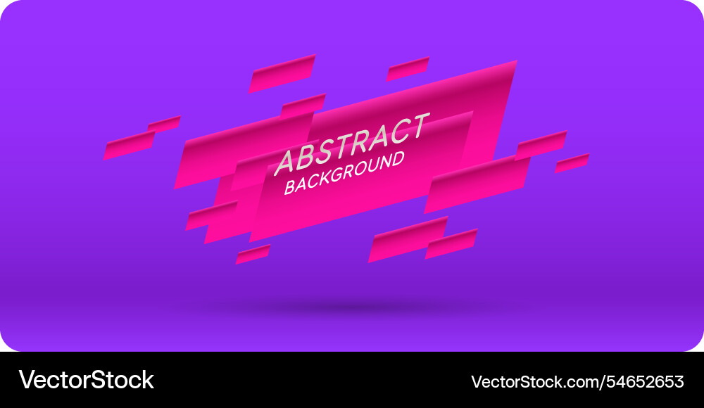 Abstract geometric background design poster Vector Image
