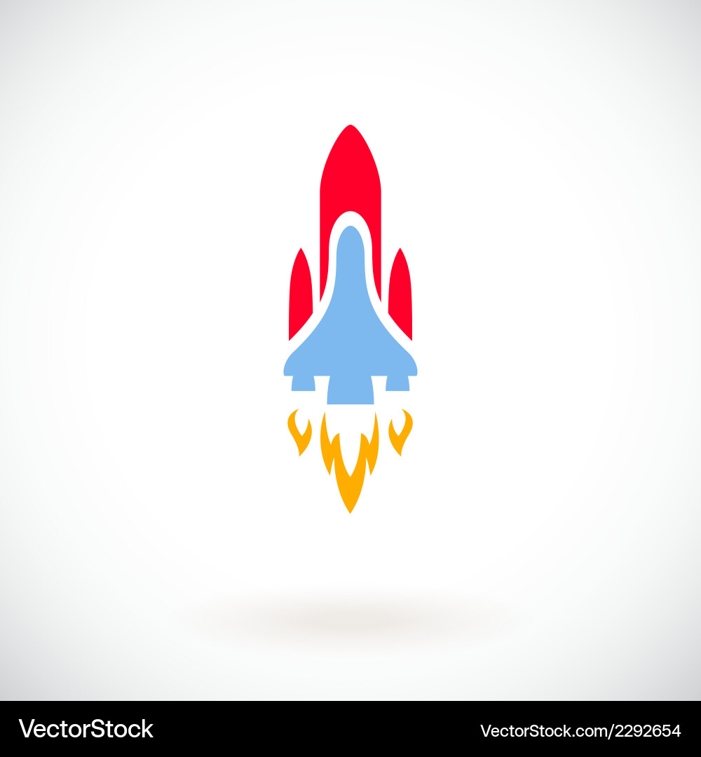 Rocket icon Royalty Free Vector Image - VectorStock