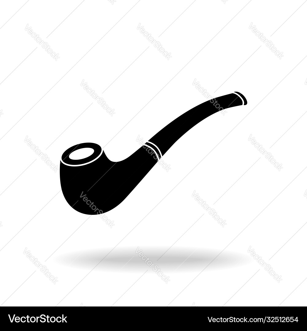 Smoke pipe Royalty Free Vector Image - VectorStock