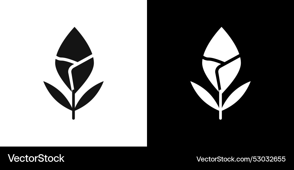 Calla icon logo set Royalty Free Vector Image - VectorStock