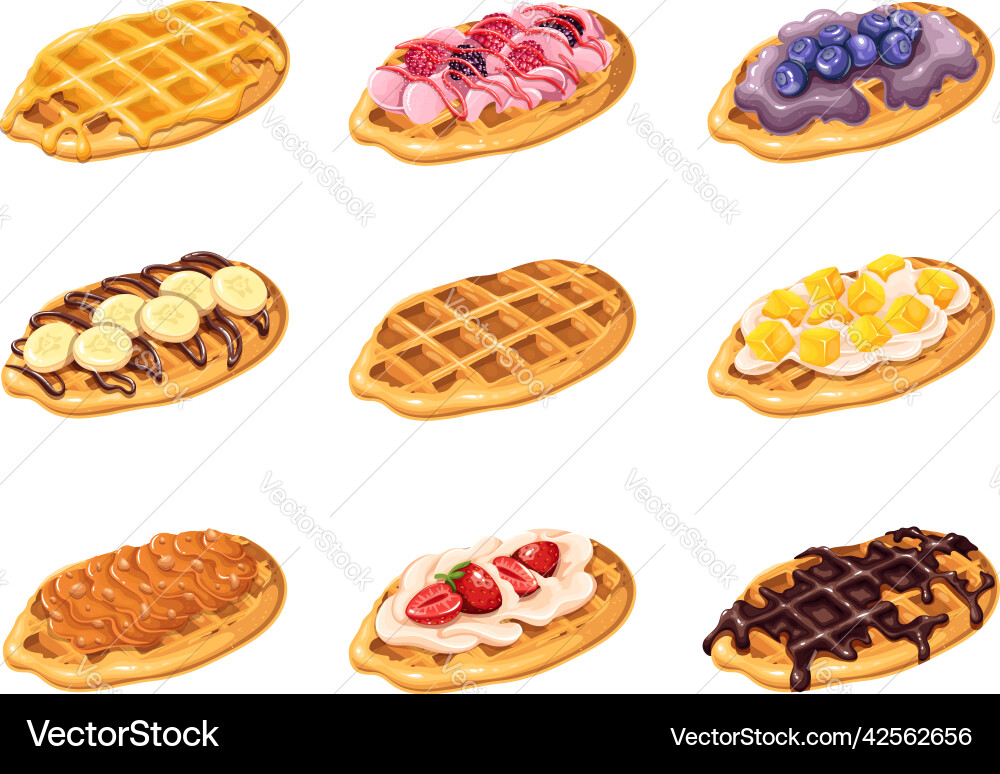 Croffle Vector Images (60)