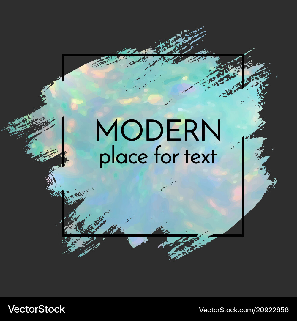 Hand drawn artistic design element box frame Vector Image