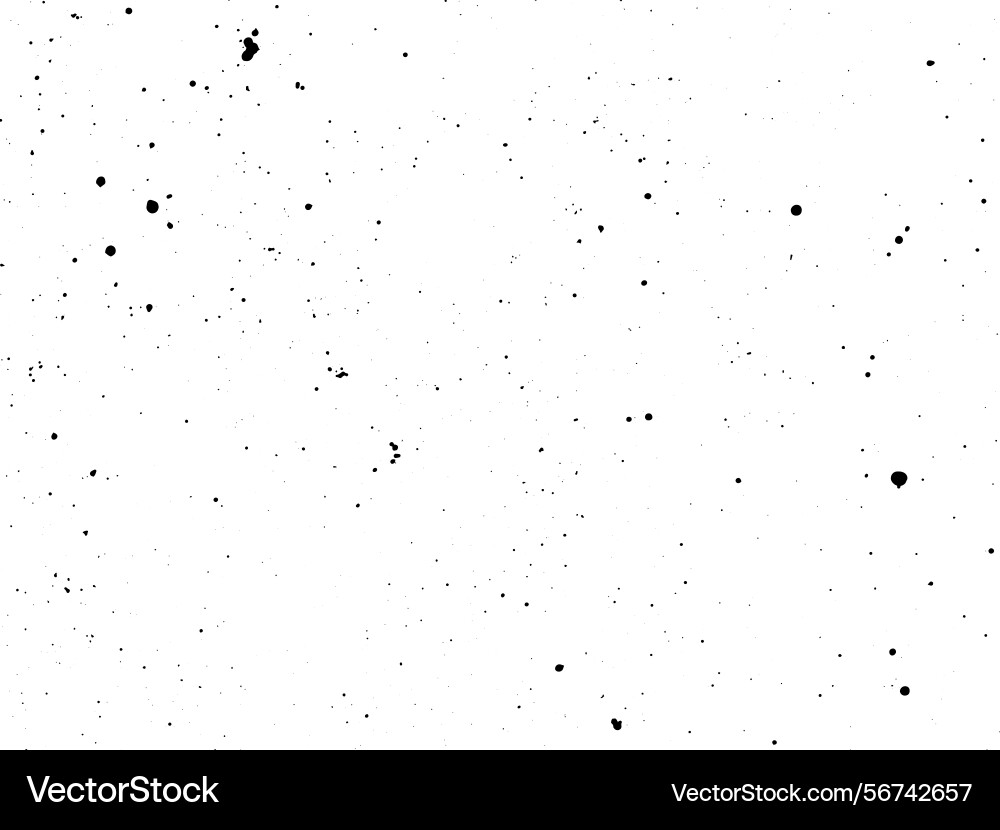 Abstract black ink splatter texture Royalty Free Vector