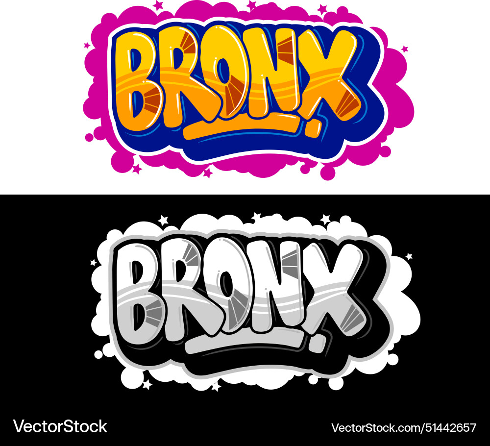 Graffiti text Royalty Free Vector Image - VectorStock