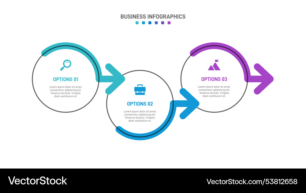 Business Progression Timeline Royalty Free Vector Image