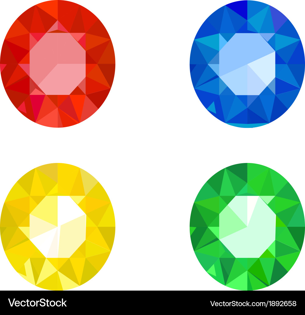 Jems-4 Royalty Free Vector Image - VectorStock