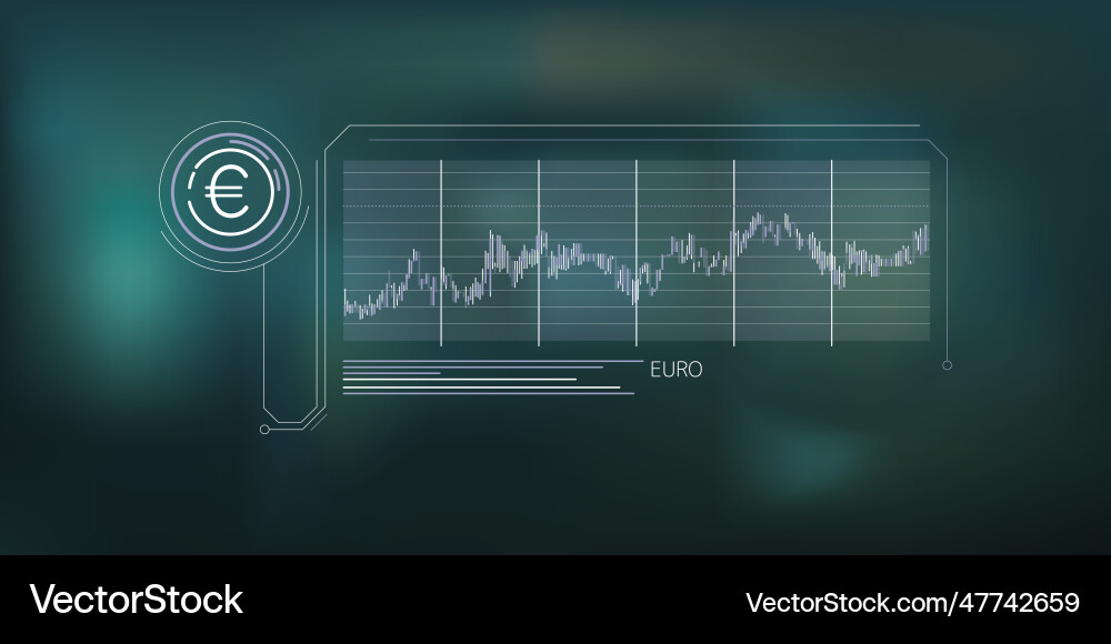Abstract infographics about the stability Vector Image