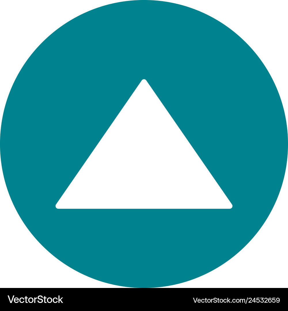 Geometric shape icon Royalty Free Vector Image