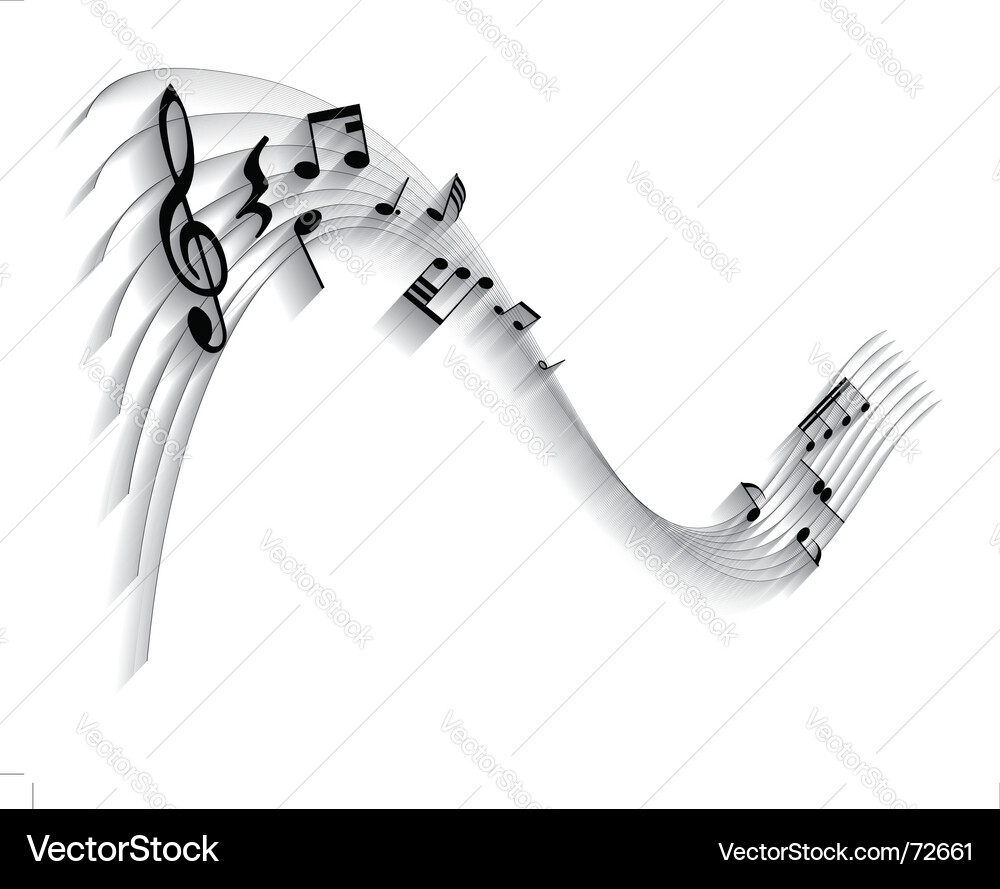 Musical notes Royalty Free Vector Image - VectorStock