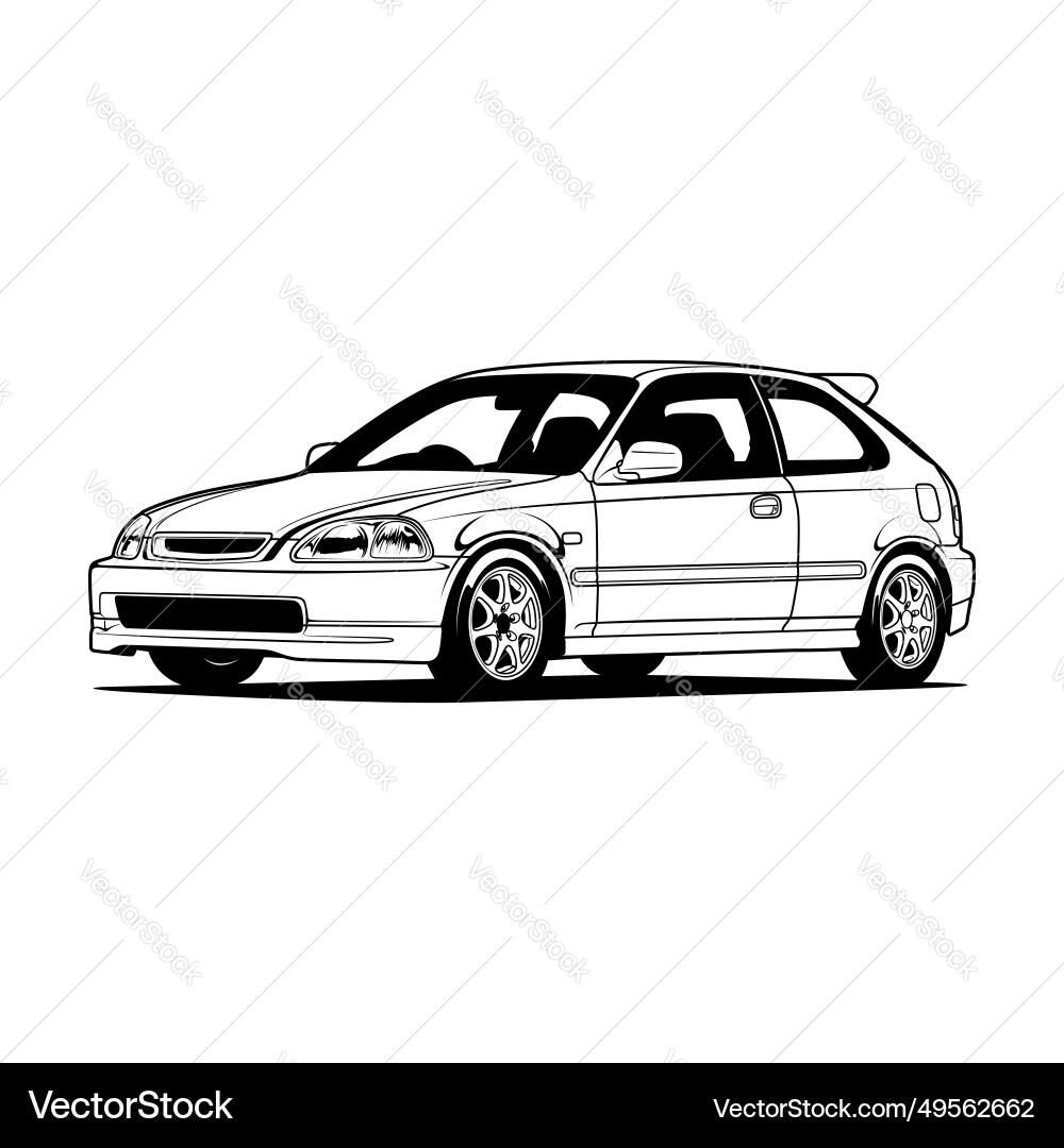 Cartoon car Royalty Free Vector Image - VectorStock