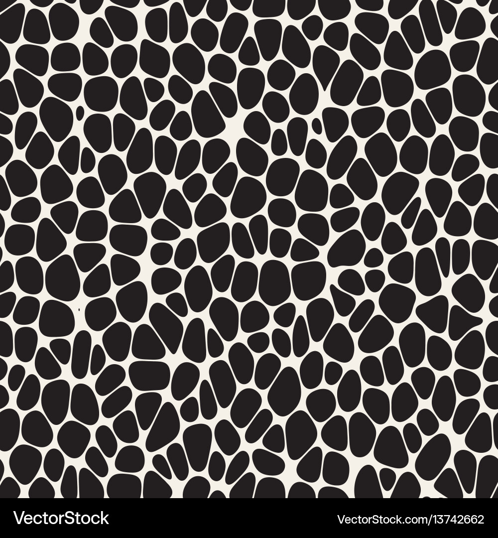 Irregular Pebble Pattern Royalty Free Vector Image