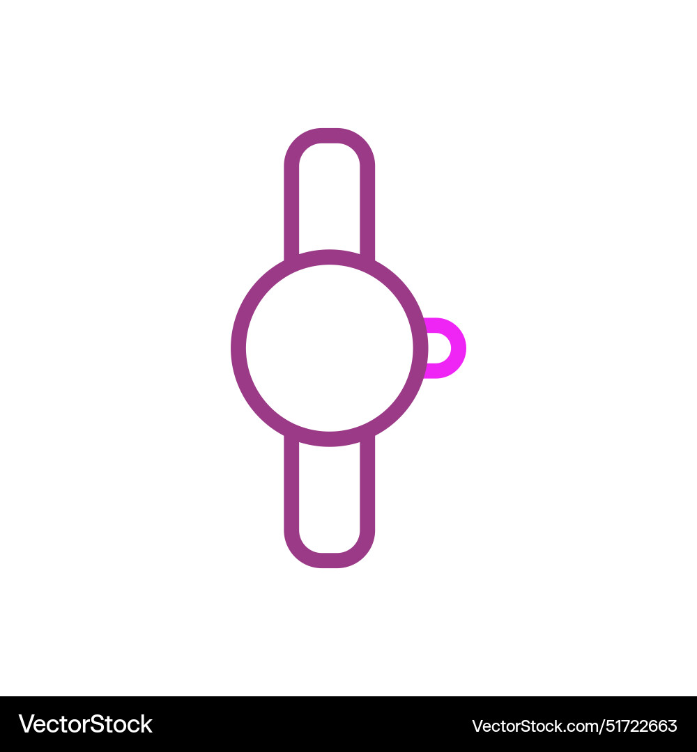 Beauty cloth icon duocolor pink Royalty Free Vector Image