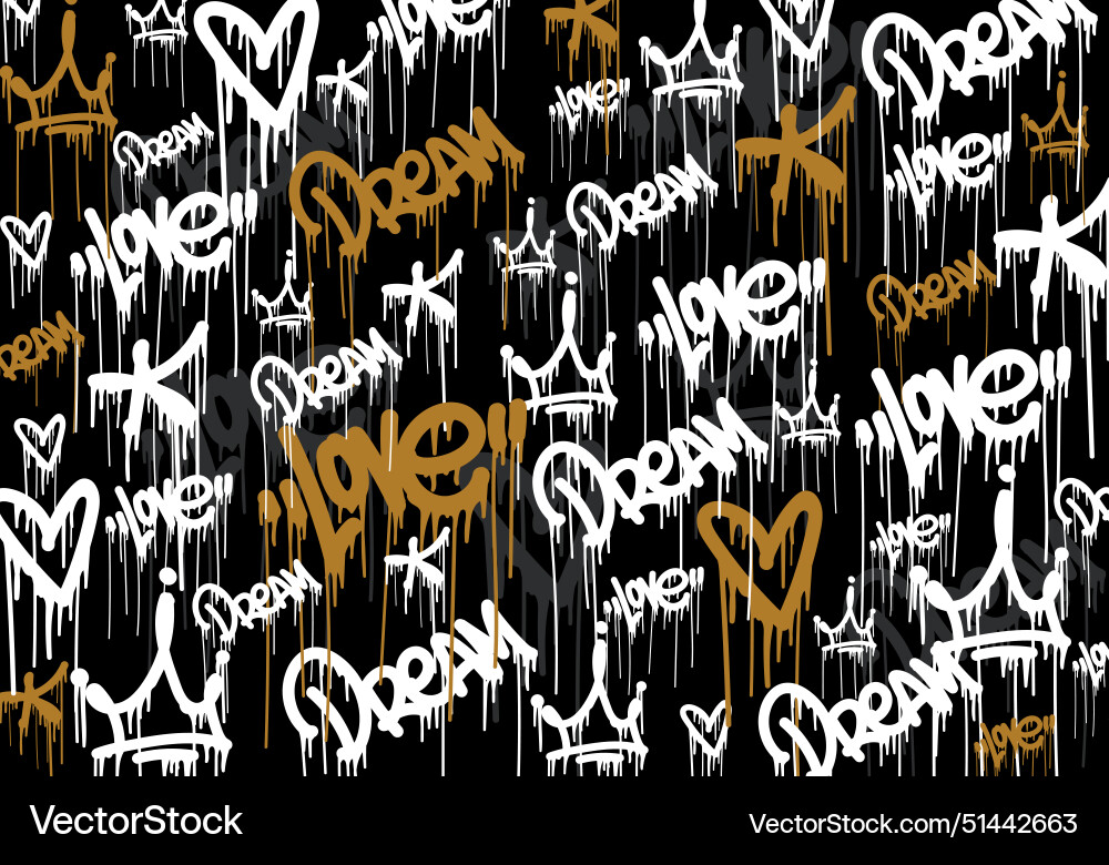 Graffiti background Royalty Free Vector Image - VectorStock
