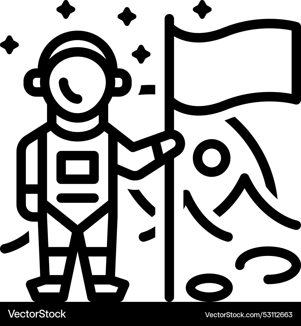 Space conquest Royalty Free Vector Image - VectorStock