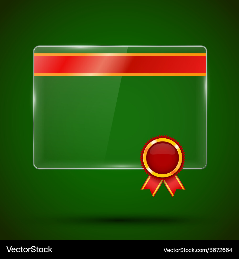 Glass panel Royalty Free Vector Image - VectorStock