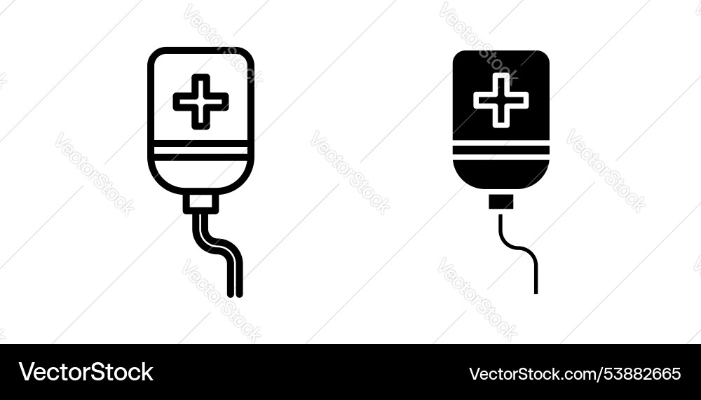 Chemotherapy icon set Royalty Free Vector Image