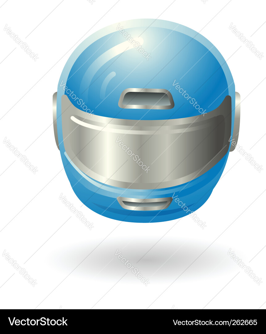 Motorcycle helmet Royalty Free Vector Image - VectorStock
