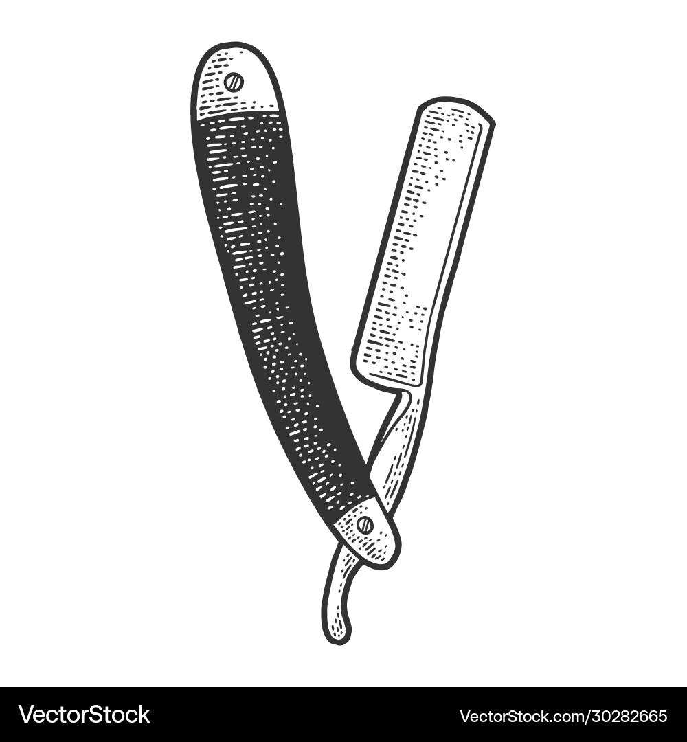 Barber Razor Drawings