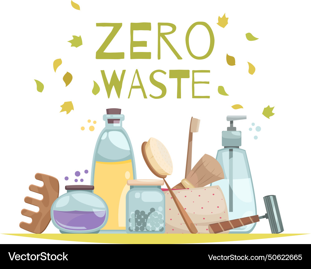 Waste sorting concept Royalty Free Vector Image