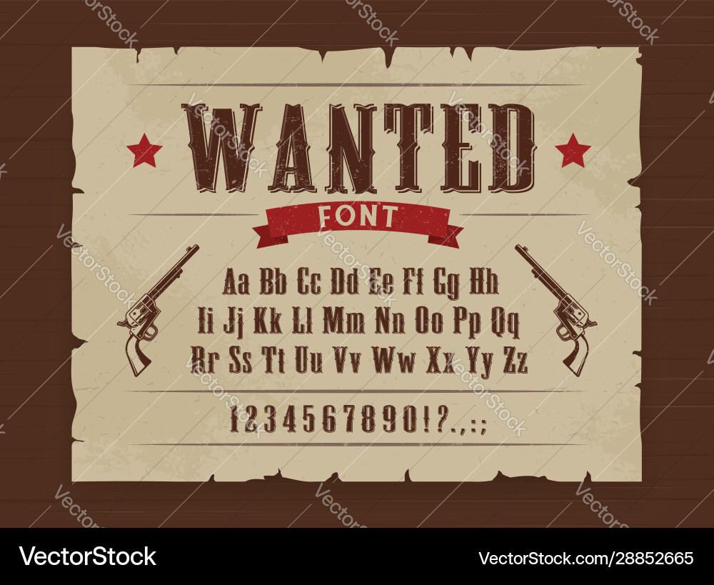 Wanted Poster Font Wanted Poster Regular : Download For Free, View