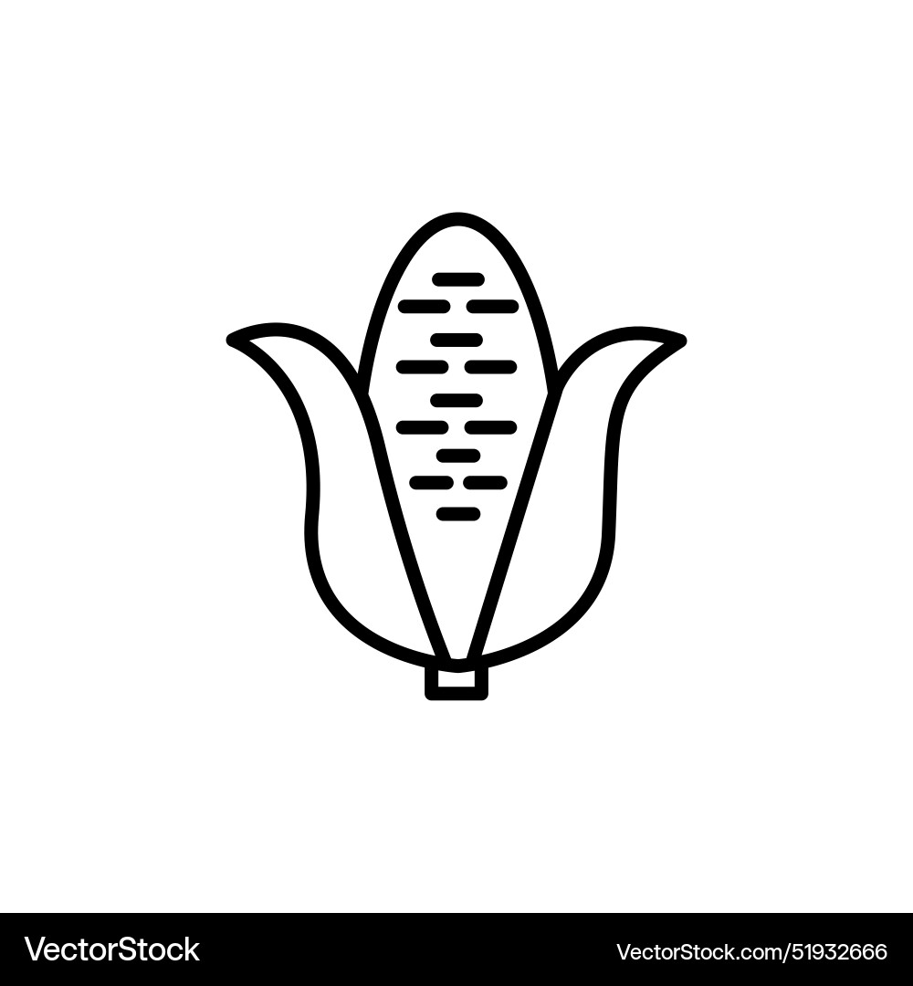 Agricultural corn icon perfect for farming Vector Image