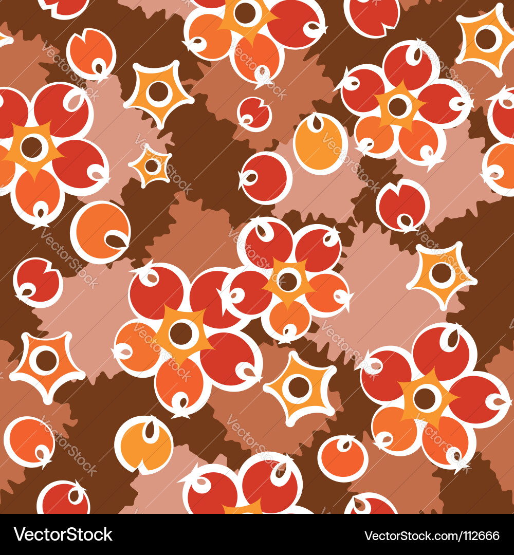 Crimson pattern Royalty Free Vector Image - VectorStock