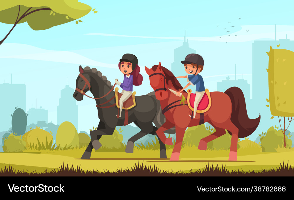 Horse riding design Royalty Free Vector Image - VectorStock