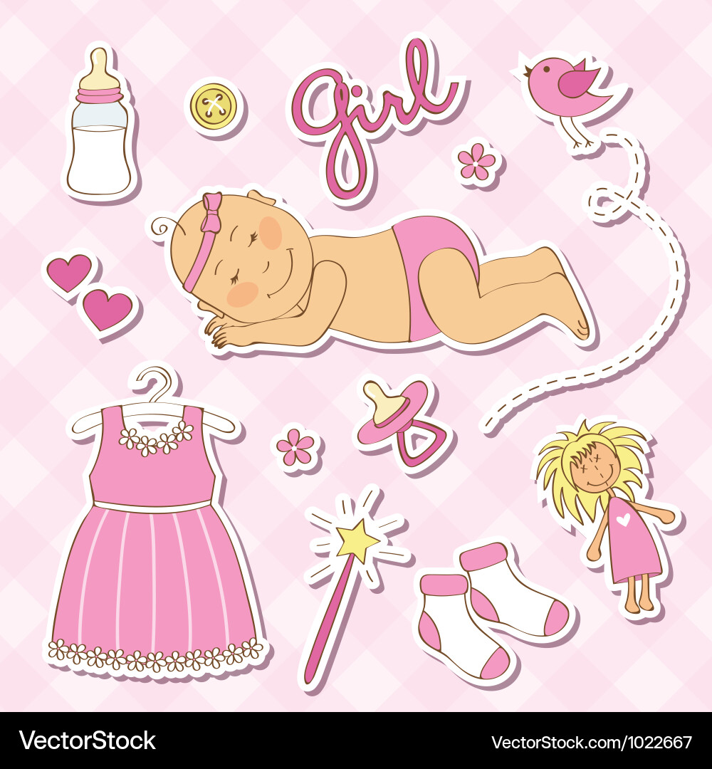 Baby shower Royalty Free Vector Image - VectorStock