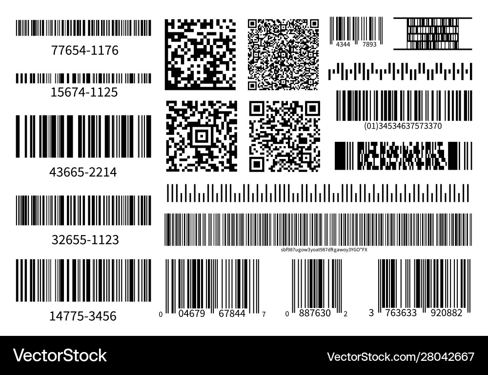 Tracking Code Vector Images (over 2,600)