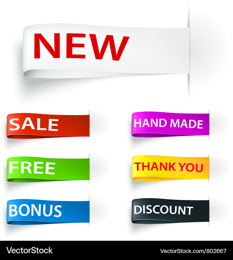 Tag sticker label Royalty Free Vector Image - VectorStock