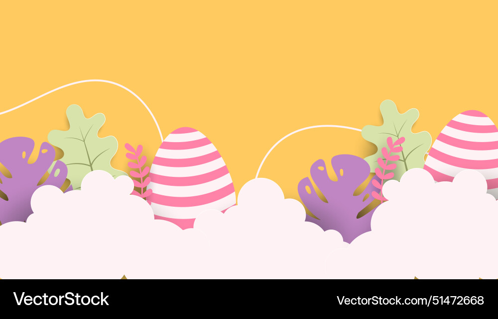 Colorful colourful gradient background for easter Vector Image