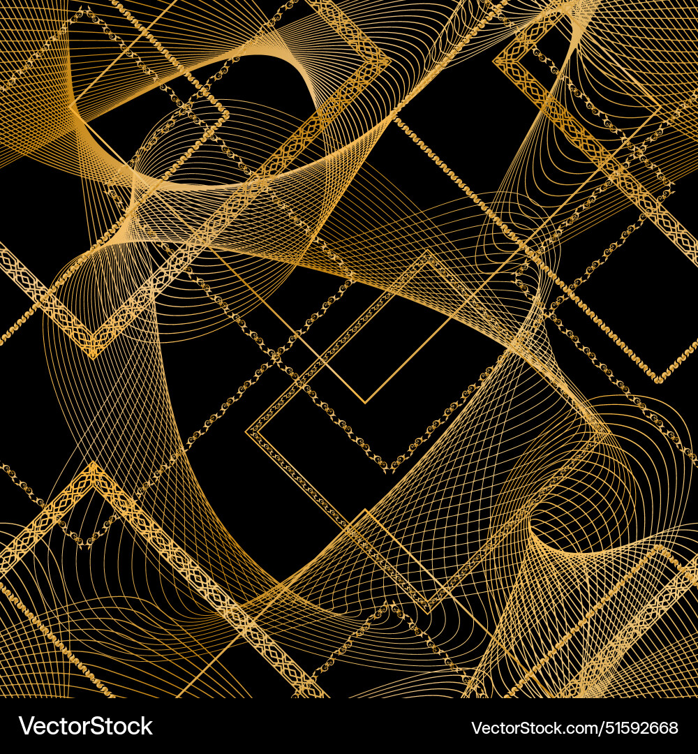 Seamless pattern decorated with precious stones Vector Image