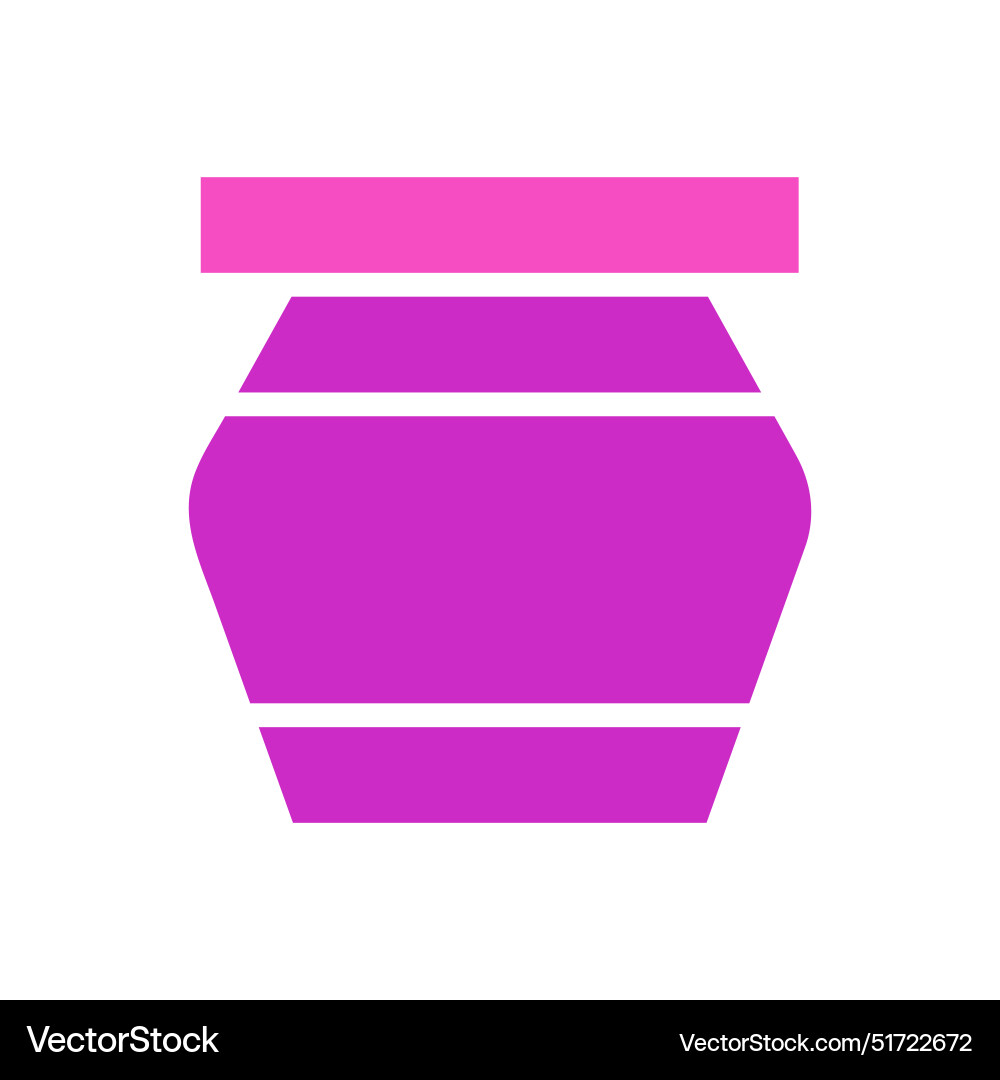 Beauty cloth icon solid color pink Royalty Free Vector Image