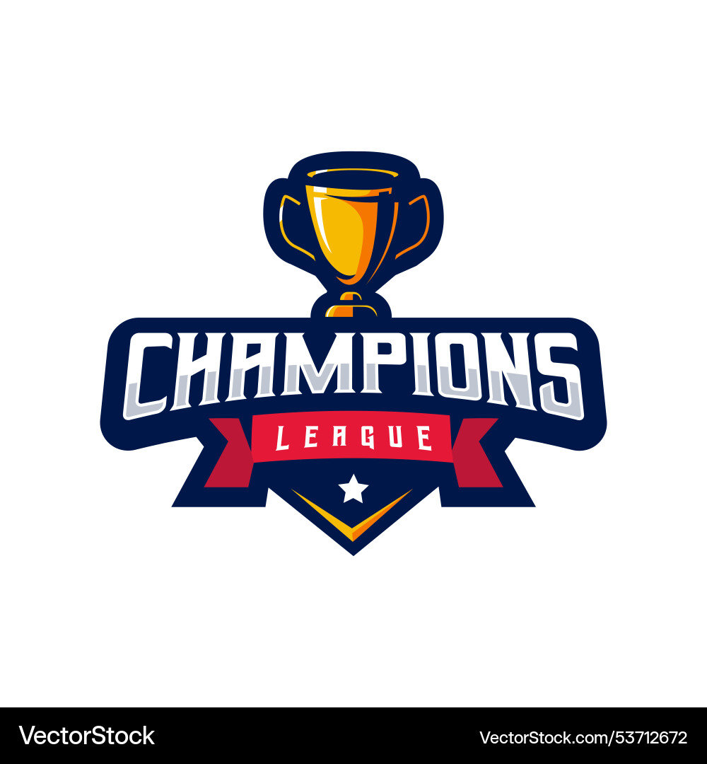 Champions league Royalty Free Vector Image - VectorStock