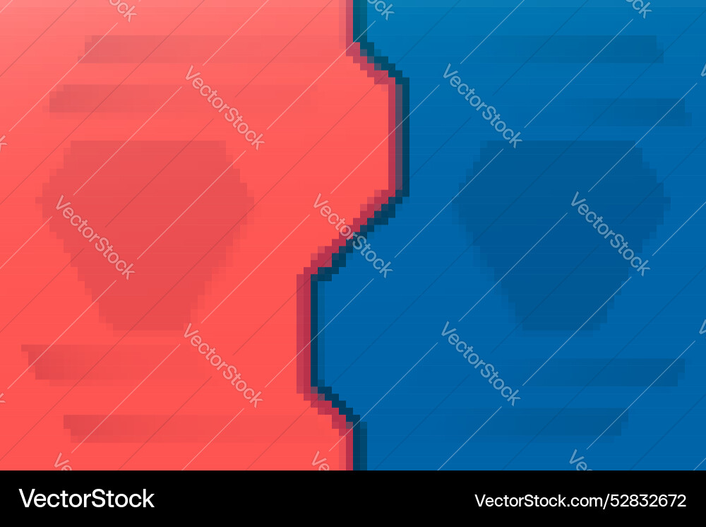 Video game competition banner vs background Vector Image