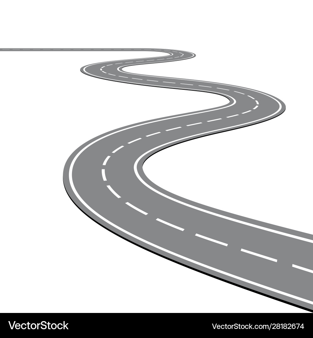 Long Winding Road Clip Art 384 Winding Road High Res Illustrations