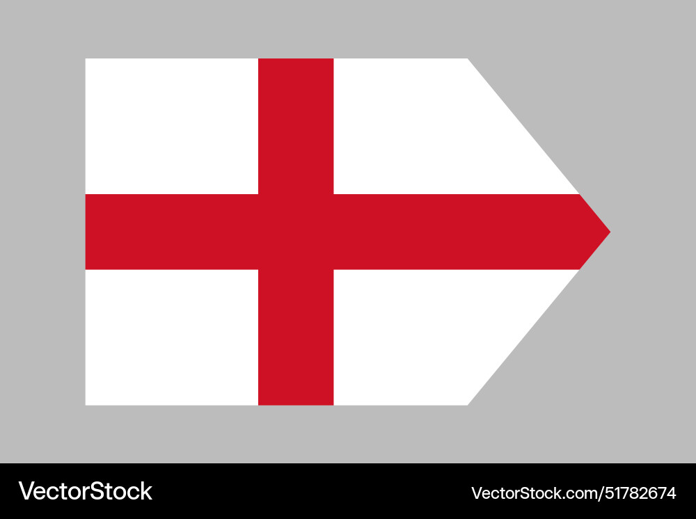 England flag sign Royalty Free Vector Image - VectorStock