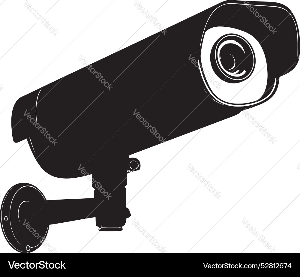 Shieldvision security camera icon guardgaze Vector Image