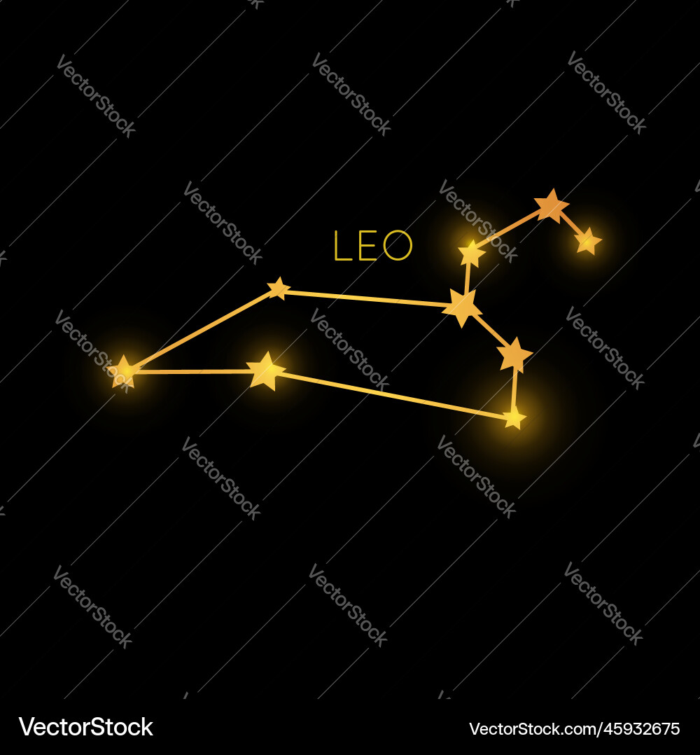 Leo Constellation Stars