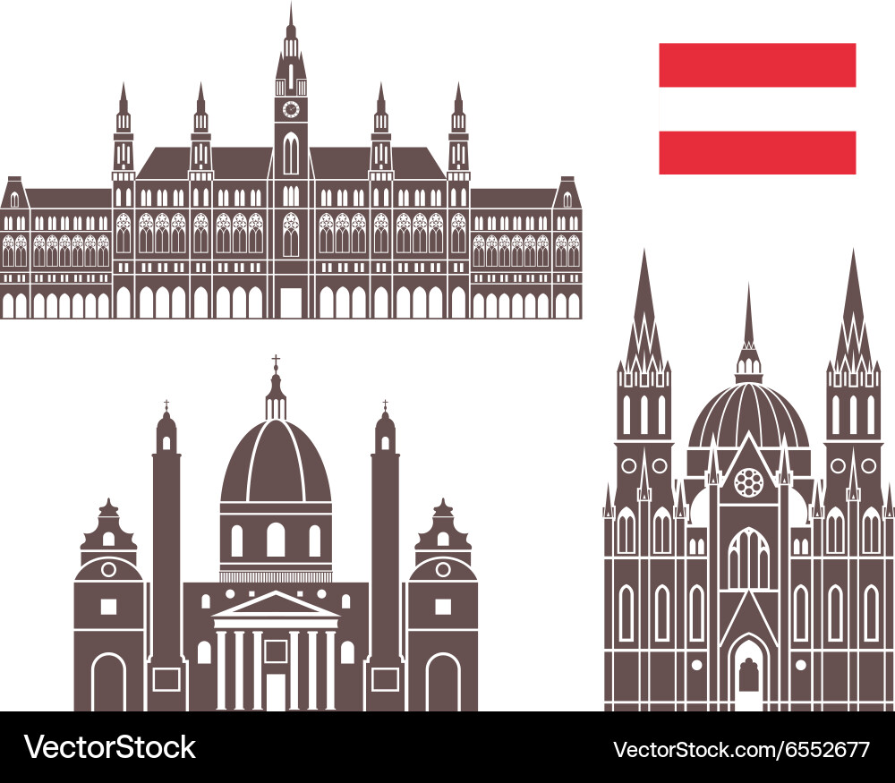 Austria Royalty Free Vector Image - VectorStock