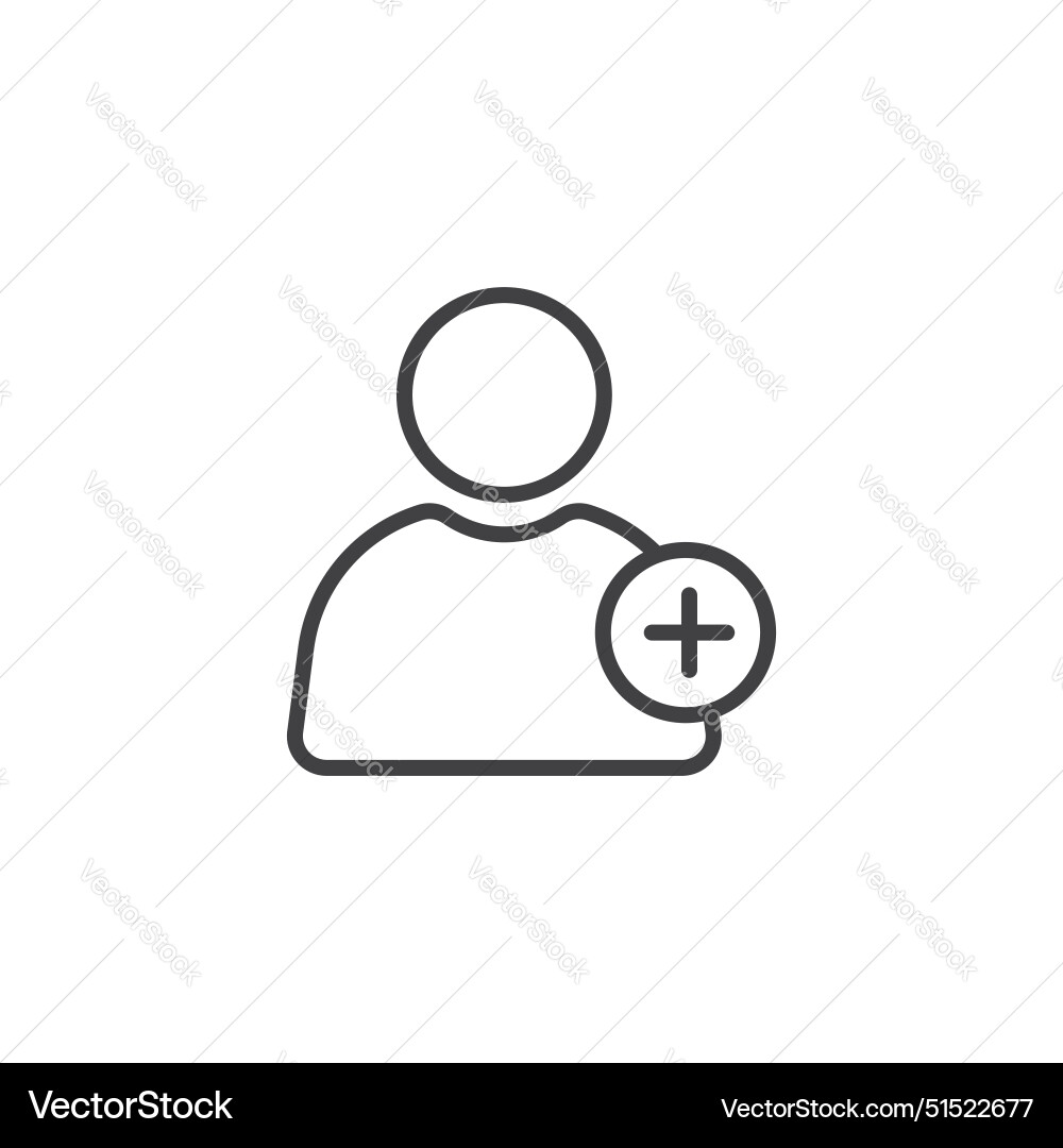 User add icon Royalty Free Vector Image - VectorStock