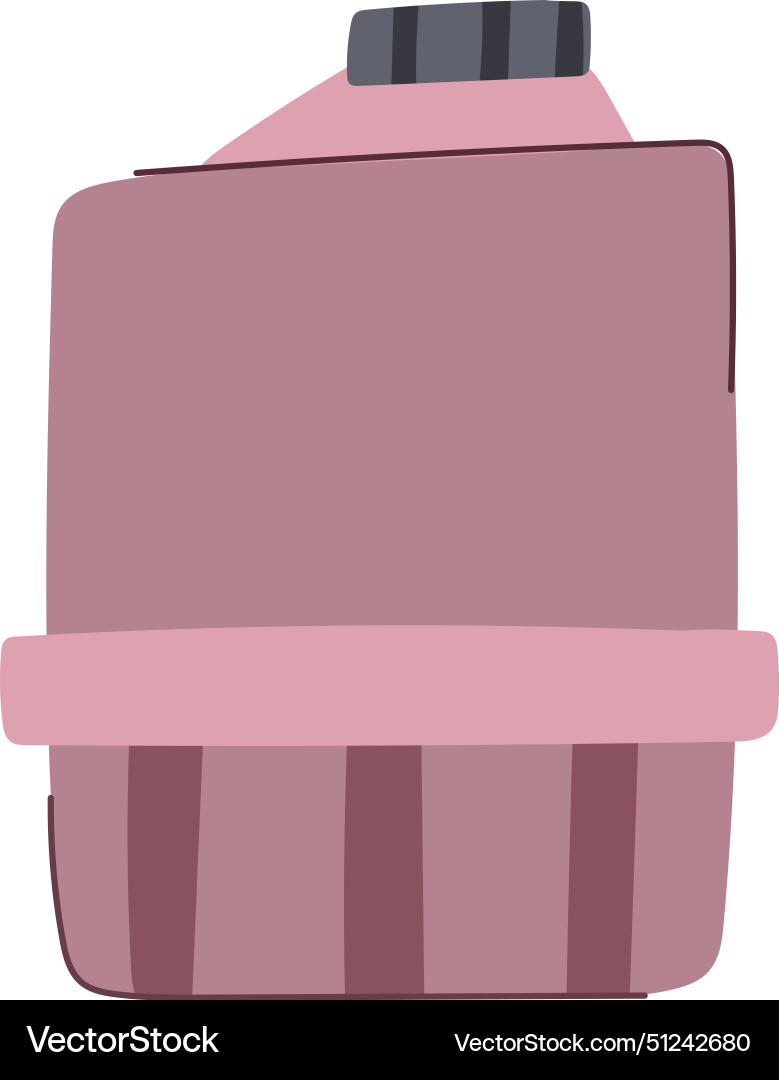 Factory plastic tank cartoon Royalty Free Vector Image