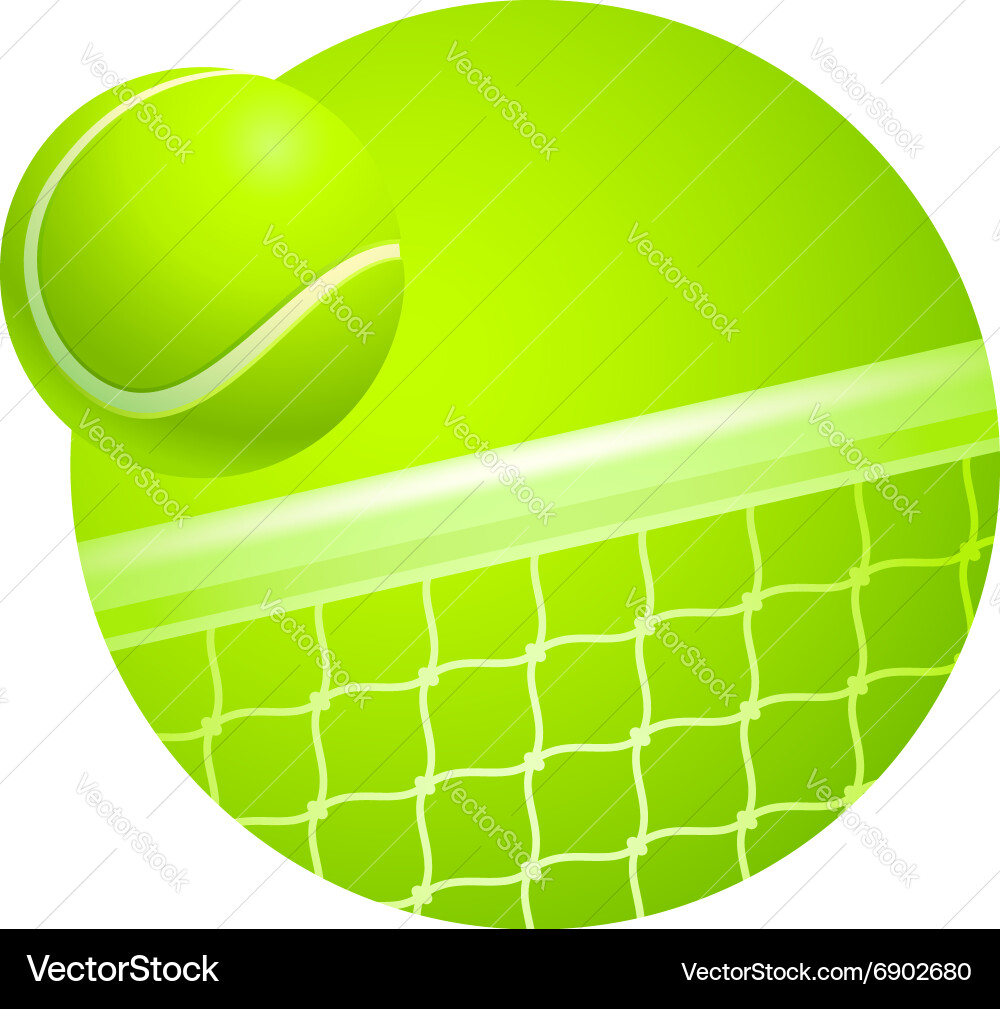 Tennis background Royalty Free Vector Image - VectorStock