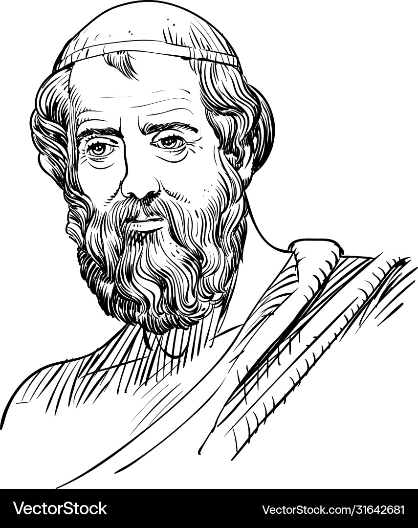 Plato Royalty Free Vector Image - VectorStock