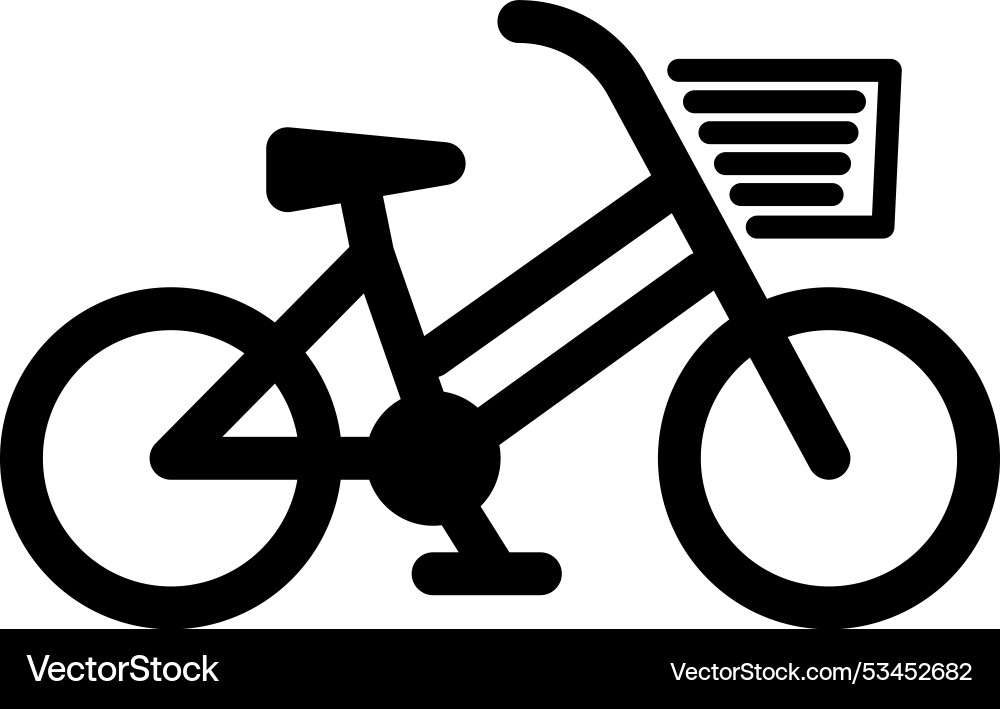 Bicycle icon logo design template isolated Vector Image