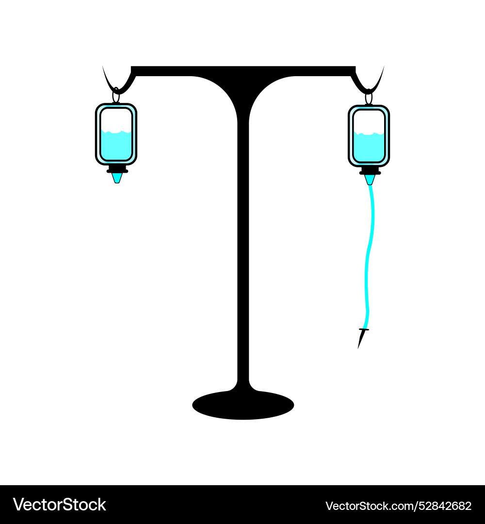 Symbol der Infusion Lizenzfreies Vektorbild - VectorStock