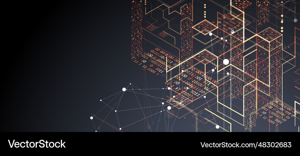 Isometric big data processing concept cloud Vector Image Isometric big data processing concept cloud Vector Image