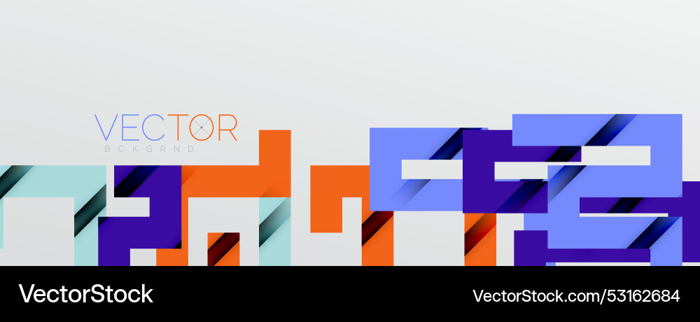 Color bend lines with shadow texture effect Vector Image